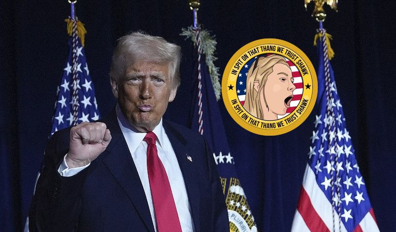 Trump etabliert strategische 'Hawk Tuah Coin'-Reserve | Bienen Kurier